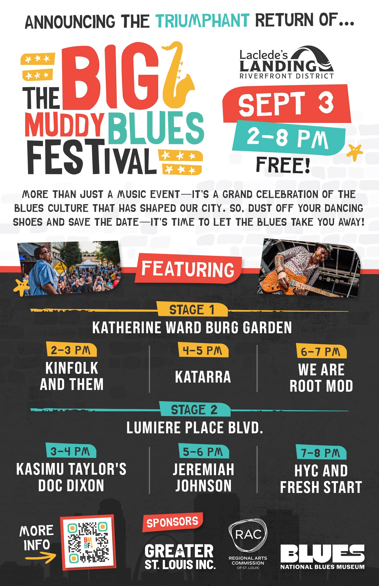 Upcoming Event Schedule for Laclede's Landing in St. Louis